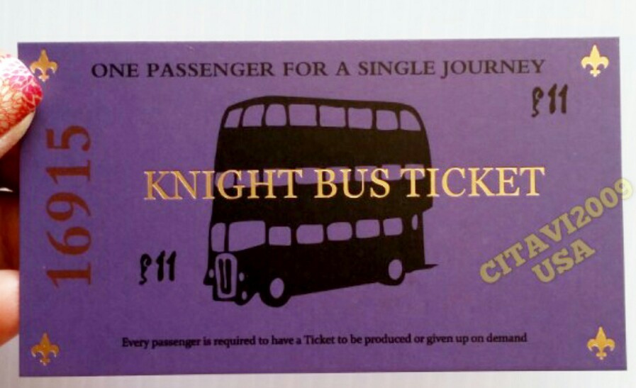 Knight Bus Ticket