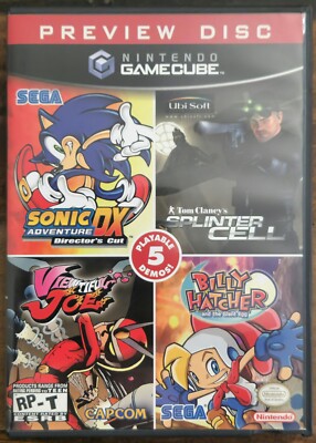 Nintendo: GameCube, Preview Disc (Nintendo GameCube, 2003) Authentic ...