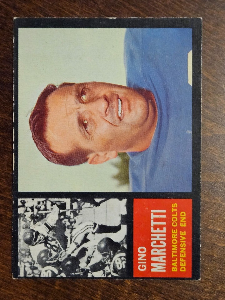 1962 Topps Football Cards Complete Your Set You Pick Choose Each #1 ...