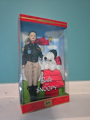 Barbie Doll and Plush Snoopy Collector Edition 2001 Mattel 55558 | eBay