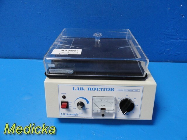 LW Scientific LW210 Lab/Serology Rotator W/ Platform & Lid (P/N 1005156 ...