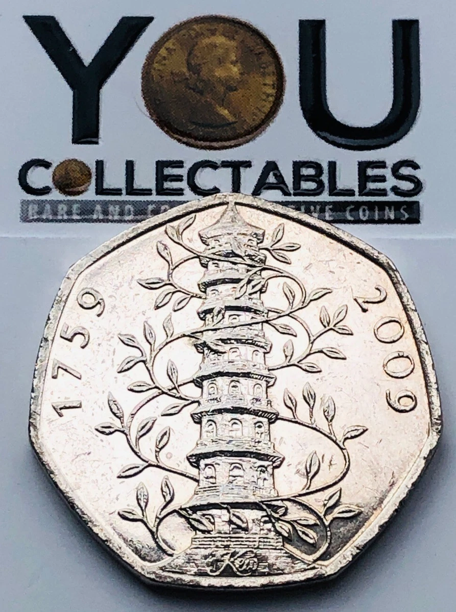 Kew Gardens 50p Mintage | Fasci Garden