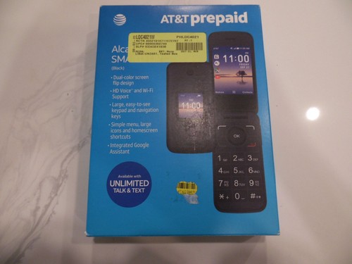 Alcatel AT&T Prepaid Flip Phone NIB | eBay