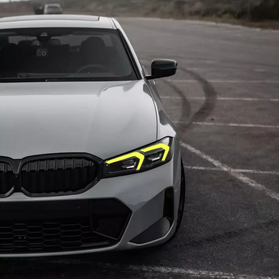 Yellow Angel Eyes DRL LED Module Fit BMW G20 G21 LCI 330e 330i M340i ...