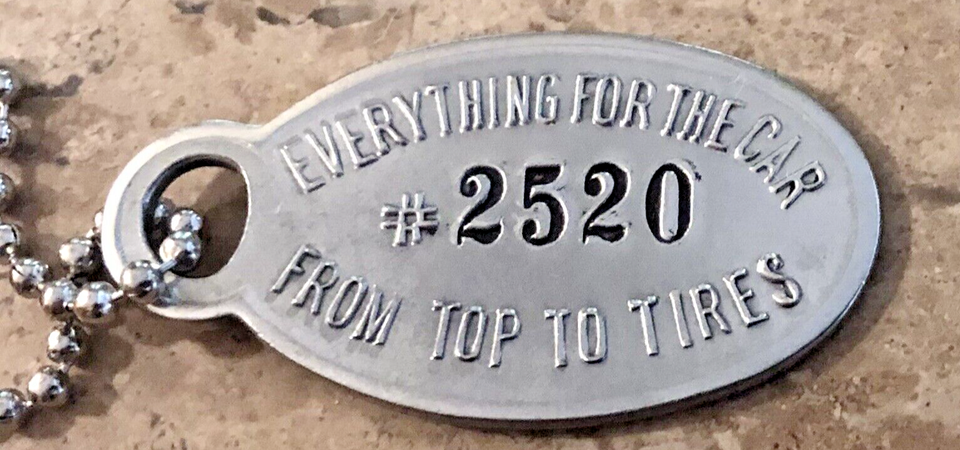 VTG Charge Coin Tag: HARRELL AUTO SUPPLY: S Boston, VA; Everything For ...