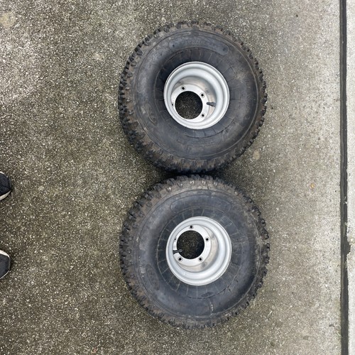 1988 LT 250R Suzuki Quadracer LT250R Rear Wheels Rims ITP HOLESHOT Used ...