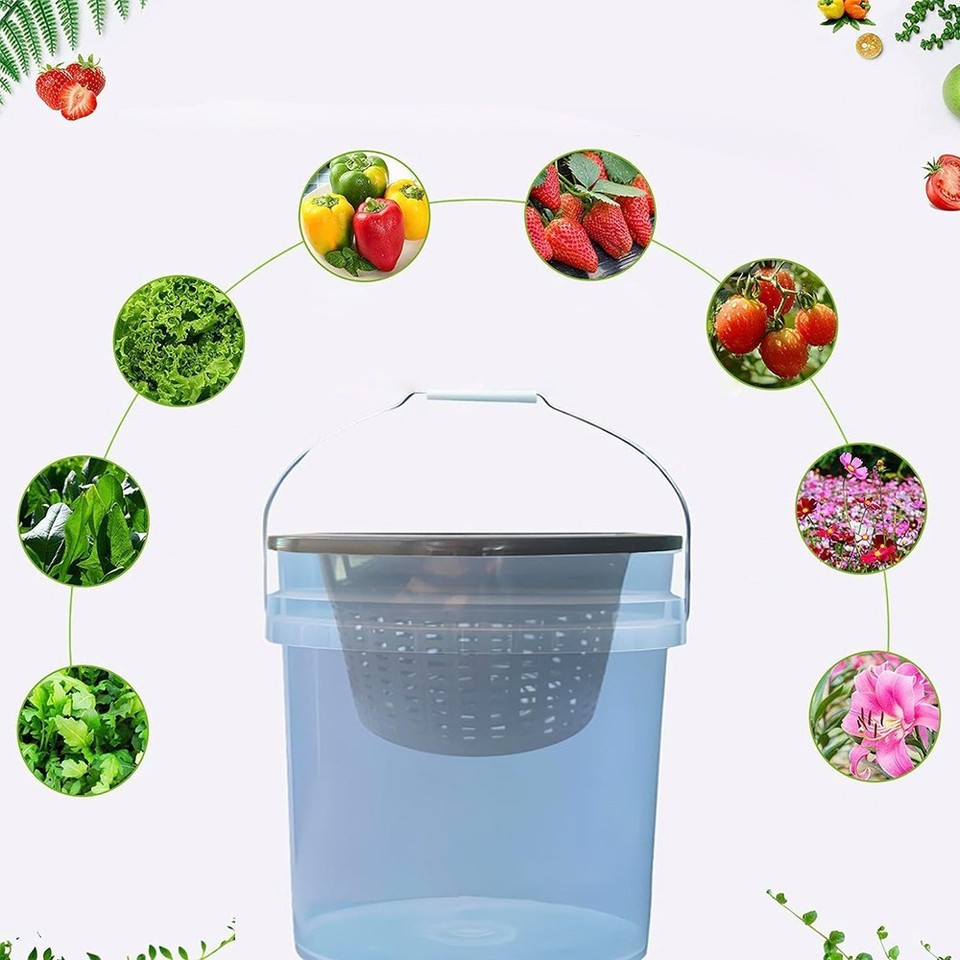 10 Inch Wide Lip Net Pot Lid Compatible with Home Depot Buckets for ...