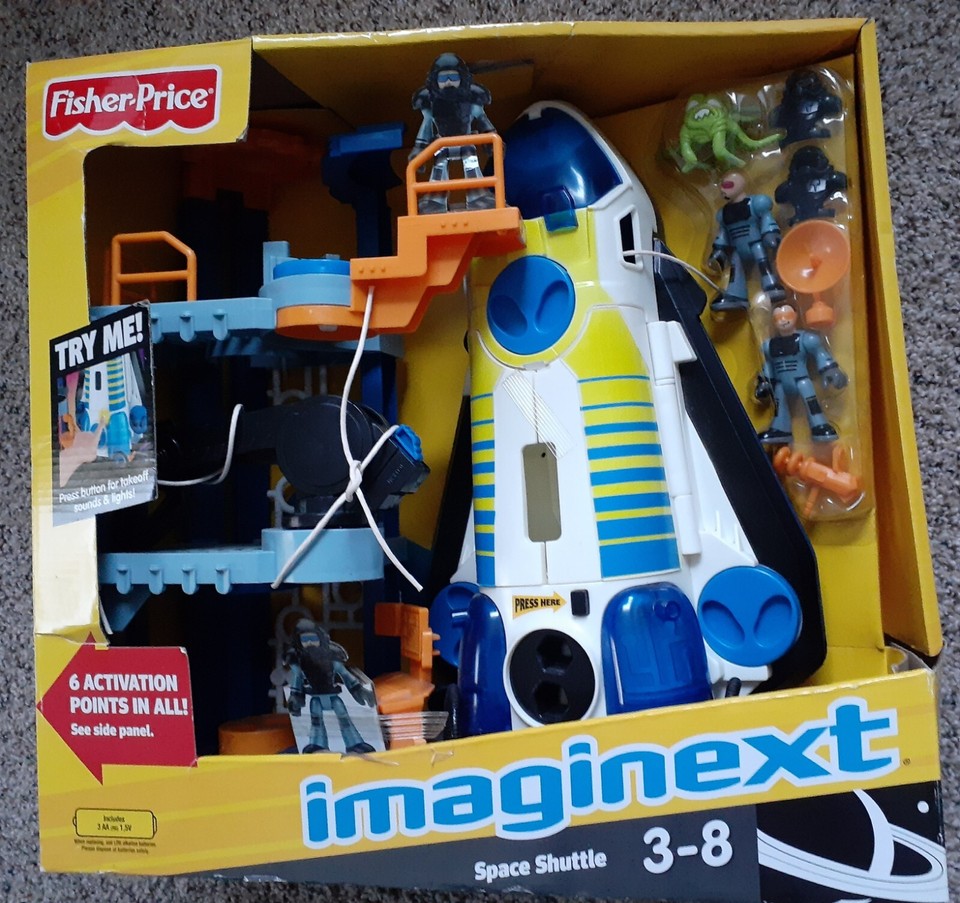 Fisher Price Imaginext Space Shuttle NIB Complete *SEE NOTES* | eBay