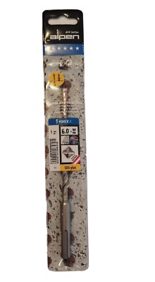 ALPEN FORCE X SDS-PLUS HAMMER DRILL BITS, 4 CUTTING EDGES 6.0x160/100mm ...