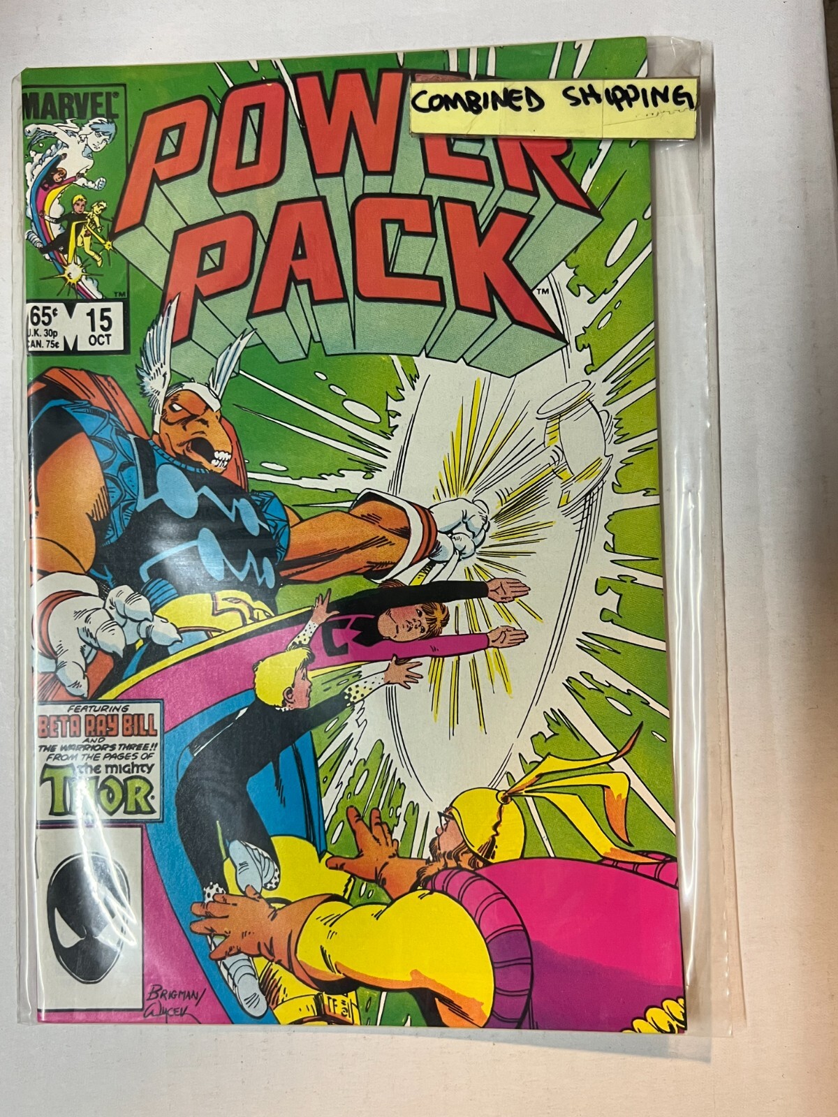 Marvel Power Pack #15 (Oct. 1985) | Combined Shipping B&B | eBay