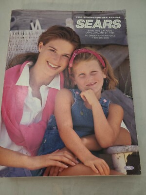 Vintage 1993 SPRING SUMMER SEARS Catalog Annual Last Final 1990s ...