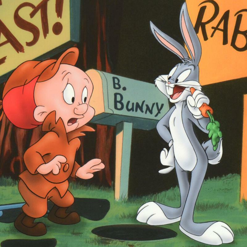 Looney Tunes "Rabbit Season" Numbered Limited Edition Animation Art COA ...
