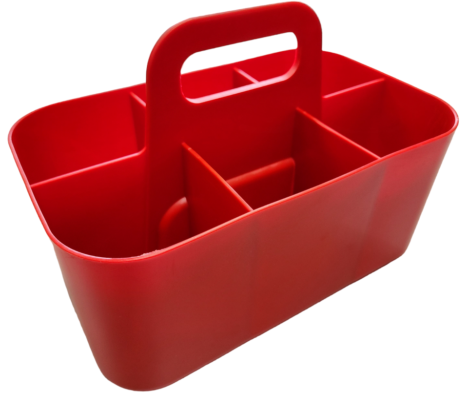 Small Stackable and Portable Simple 6-Compartment Caddy - Made In USA ...