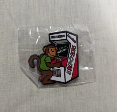Think Geek GameStop Expo 2015 Enamel Promo Pin 2" | eBay