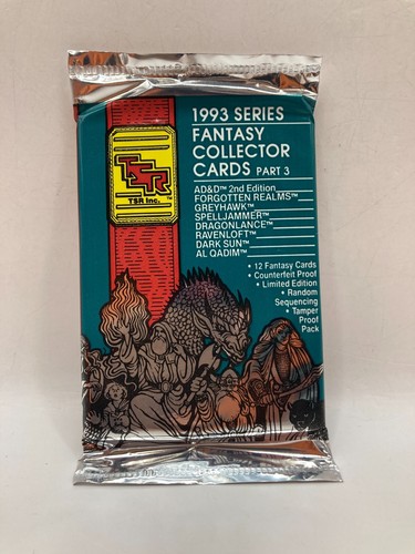 SEALED TSR 1993 Series Fantasy Collector Cards Part 3 AD&D Ravenloft ...