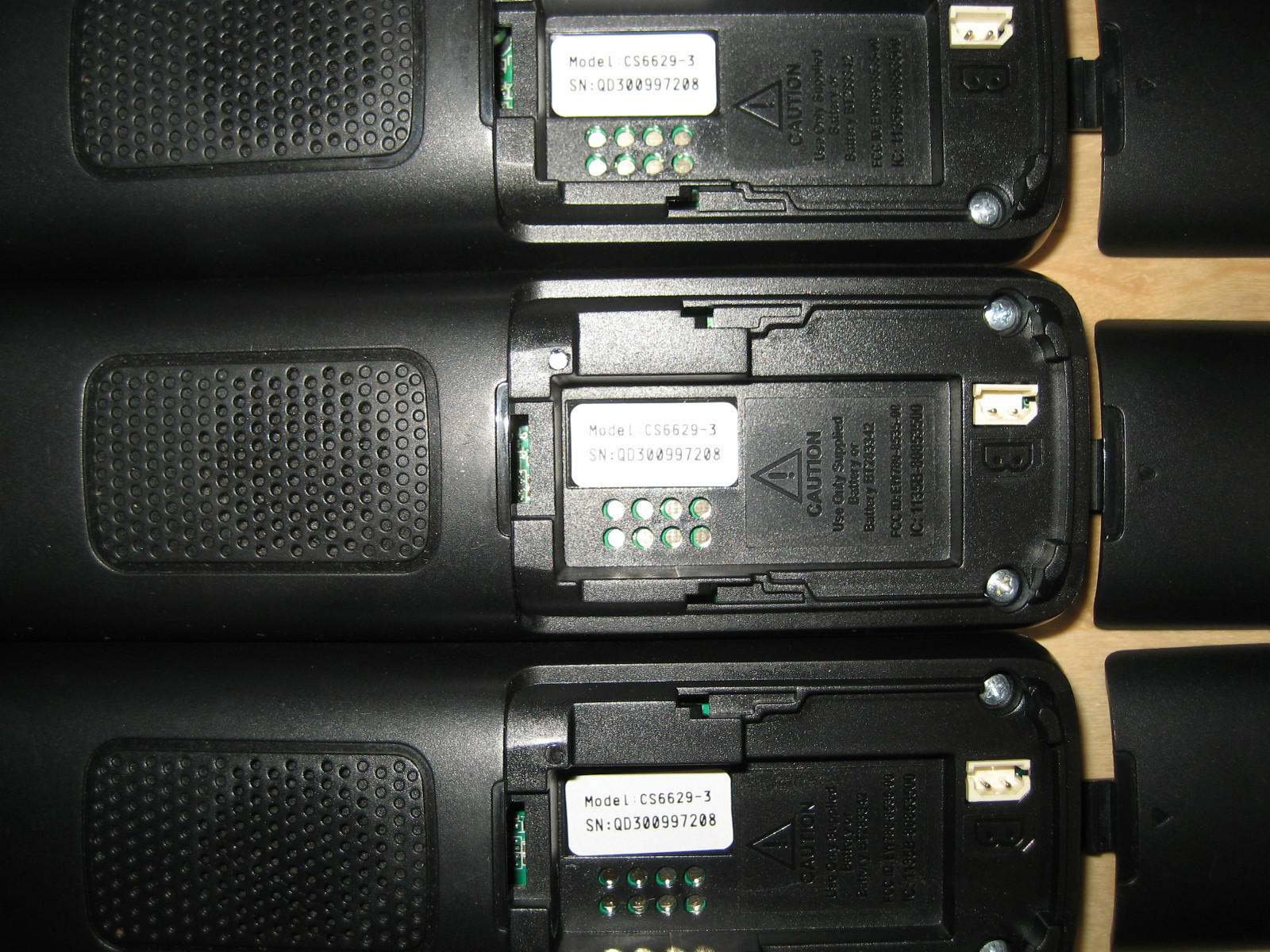 Lot of 3 Vtech CS6629-3 1.9 GHz Cordless Expansion Handset Phone | eBay