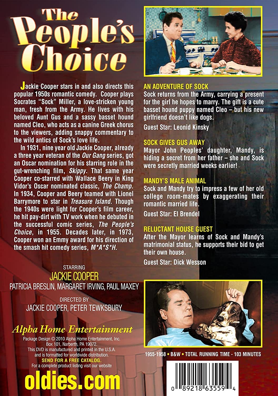 The People's Choice - Volume 1 (DVD) Margaret Irving Paul Maxey Jackie ...