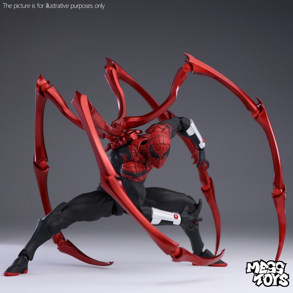 In Stock CT Toys Mess Toys Superior Spiderman Octopus Spider Action ...