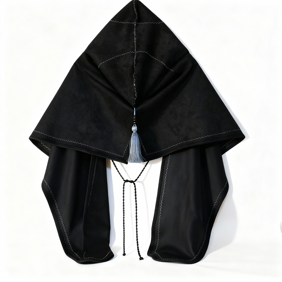 Traditional Georgian Khabalakhi Hood Scarf | Folk Chokha Accessory with ...