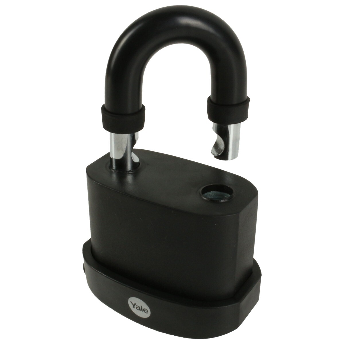 LARGE YALE SECURITY PADLOCK Heavy Duty Closed Shackles Corrosion ...