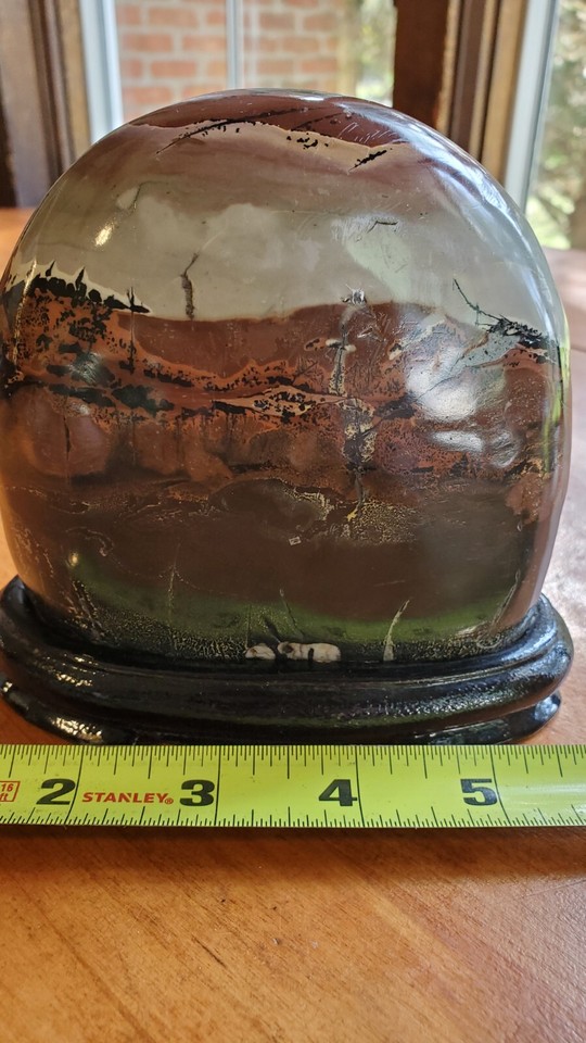 Chinese Picture Jasper Painting Stone Dendritic Siltstones Suiseki ...