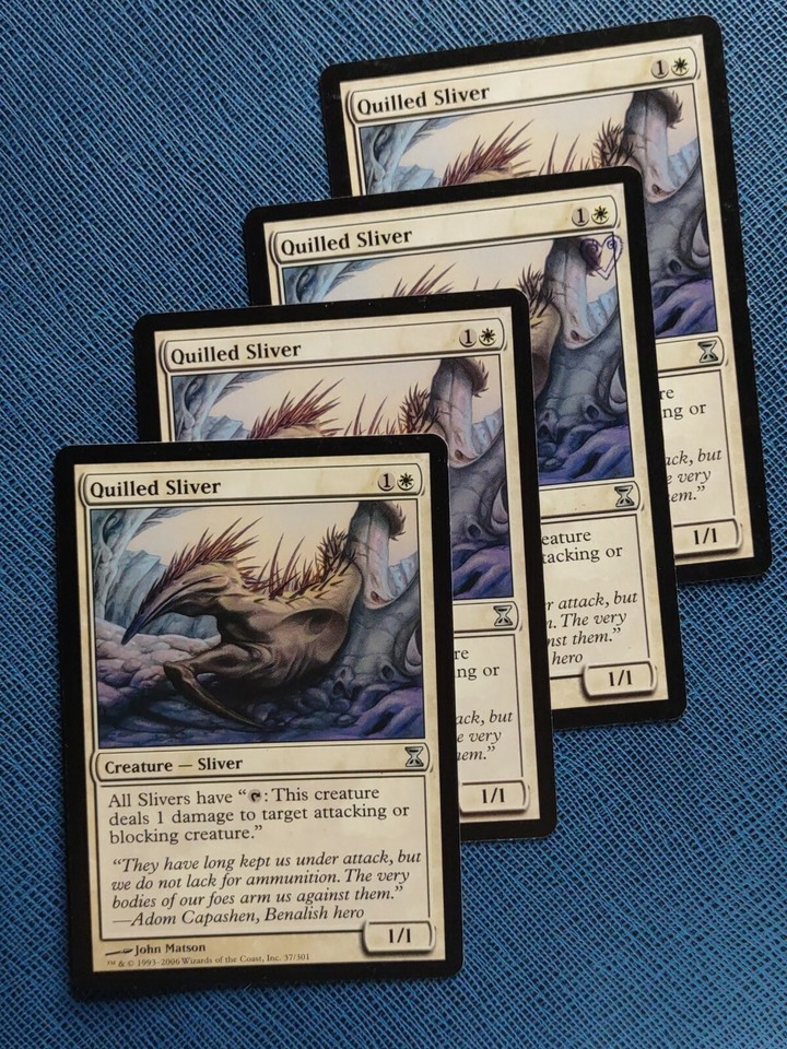 MTG 1x Quilled Sliver LP Time Spiral (multi available 2 3 4) Magic the ...