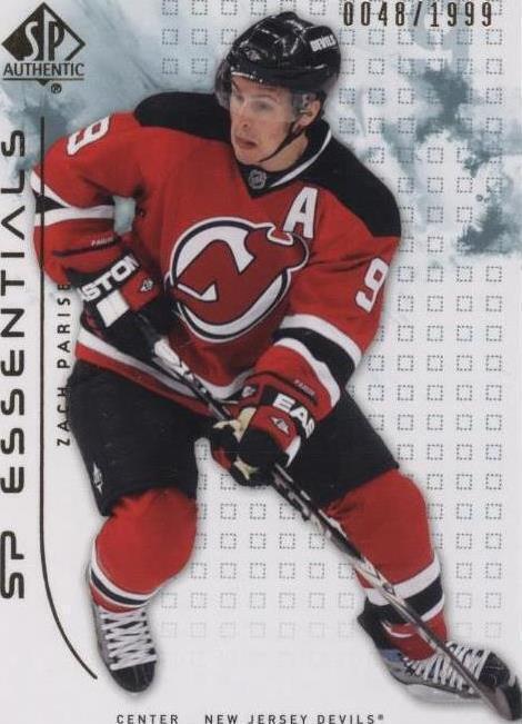2009-10 SP Authentic - SP Essentials Zach Parise #159 /1999 for sale ...