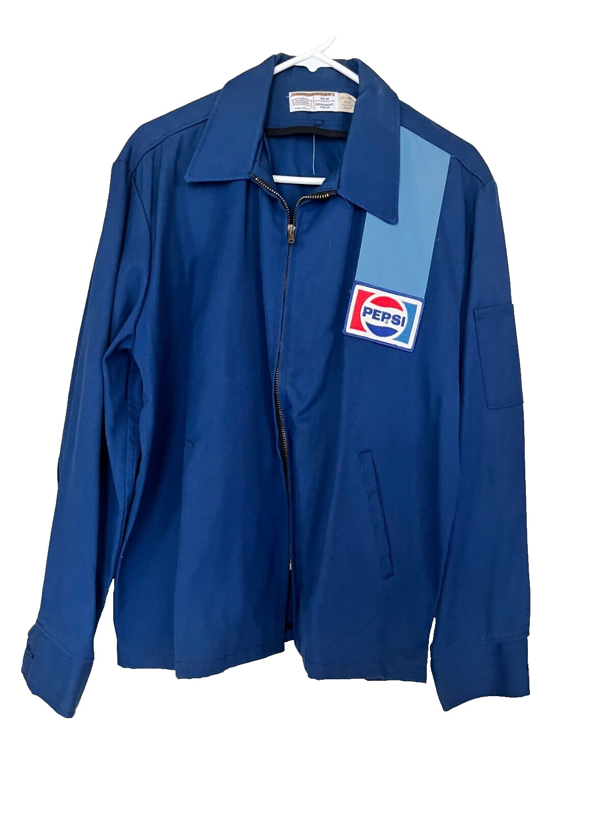 Vintage 70's Riverside Pepsi workwear jacket hippie 42 - Gem