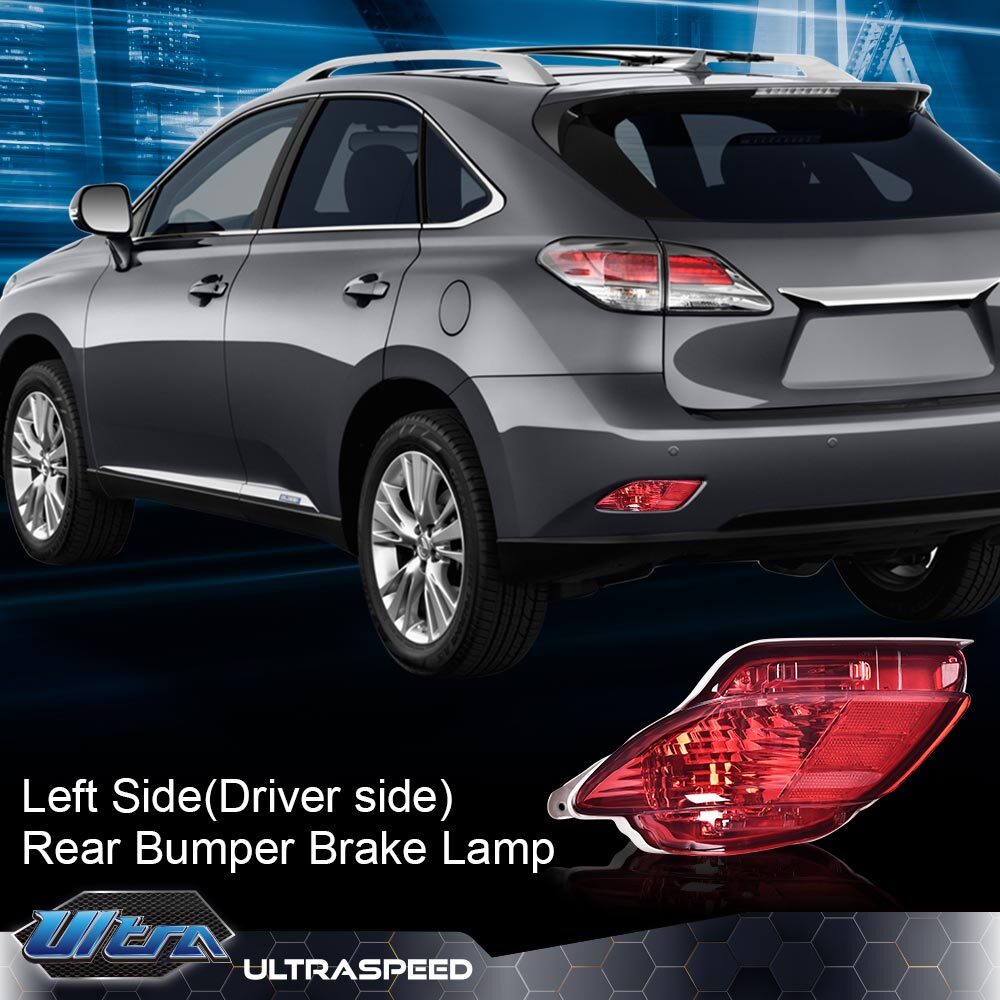 Left Side Rear Bumper Light Brake Lamp Fit For 10-15 Lexus RX270 RX350 ...
