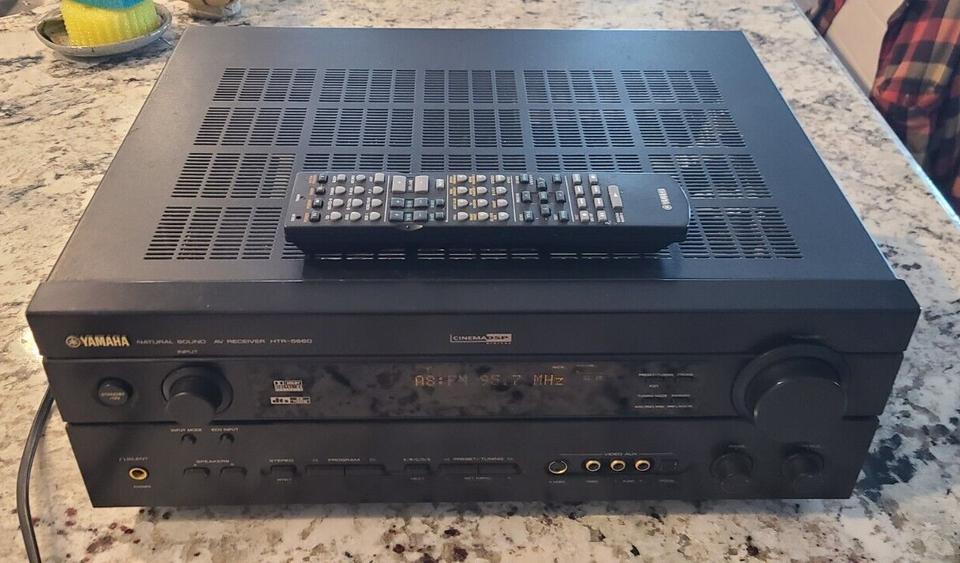 Yamaha HTR-5660 Dolby Digital Natural Sound A/V Receiver w/Manual ...