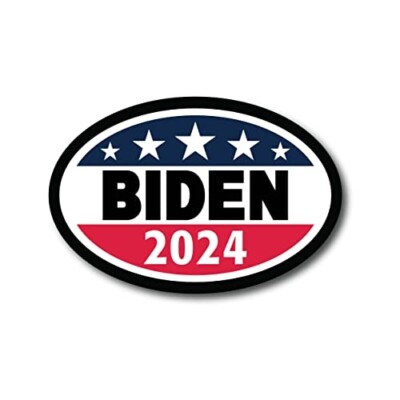 Magnet Me Up Joe Biden POTUS 2024 Democratic Party Magnet Decal, 4x6 ...