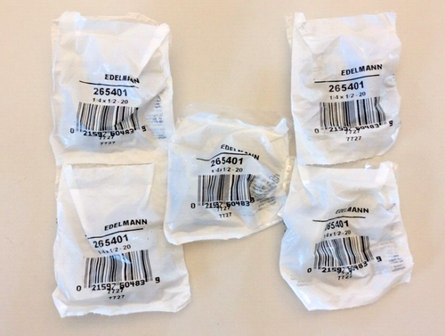 Edelmann 265401 Brake Adapter Fitting 1/4 X 1/2-20 7727 (Pack of 5) | eBay