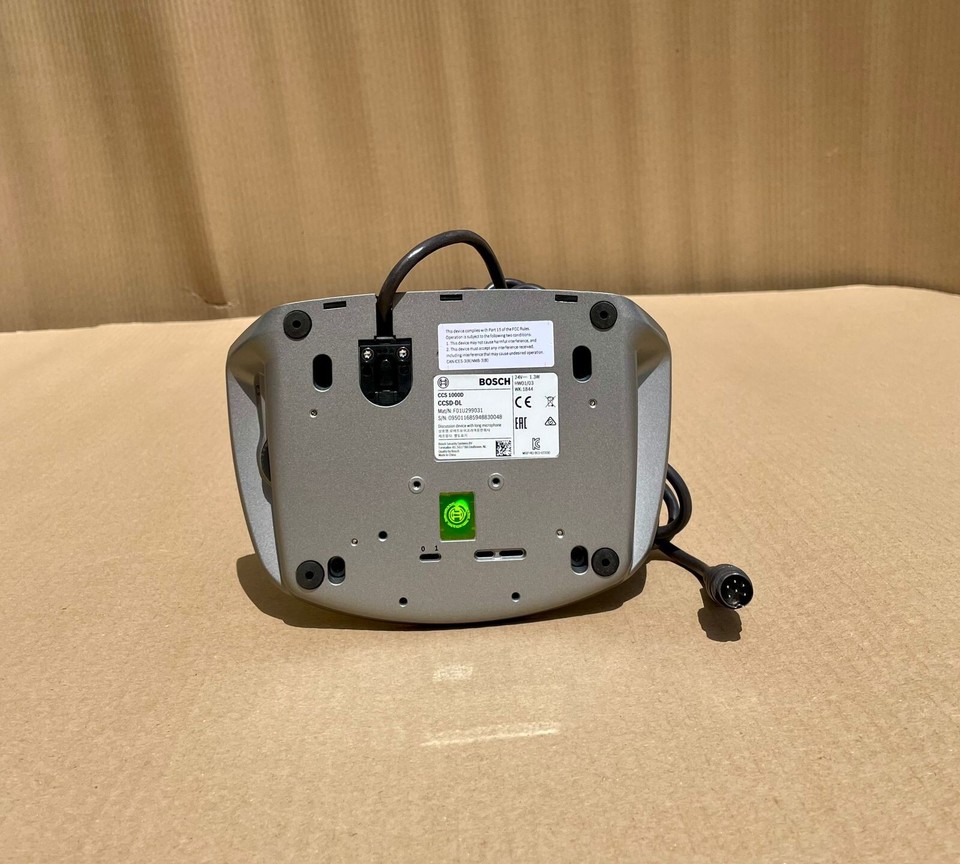 Bosch CCS 1000D CCSD-DL Compact Discussion Device With Long Microphone ...