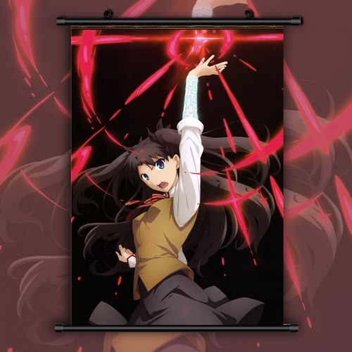 Fate Zero Stay Night Rin Tohsaka HD Print Anime Wall Poster Scroll Room ...