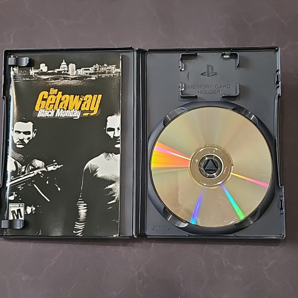 Getaway: Black Monday - PlayStation 2 PS2 - Game Disc Case Inserts 711719740827 | eBay