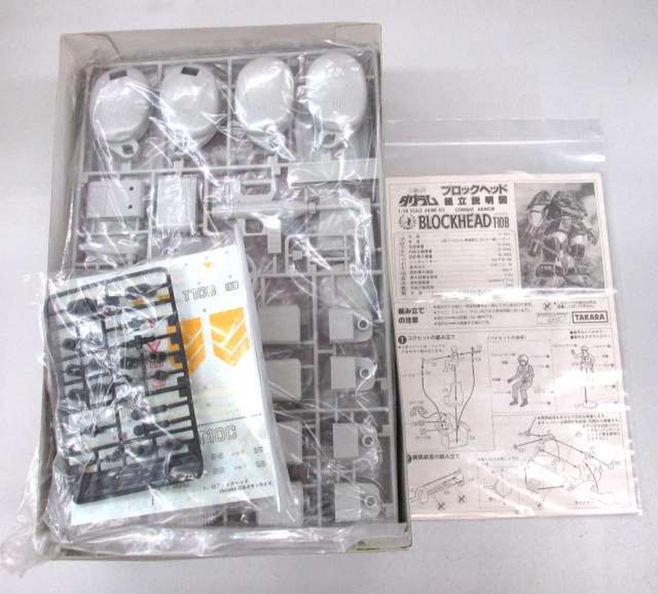 Takara Fang Of The Sun Dougram Combat Armor Blockhead T-10B 1/48 Model ...