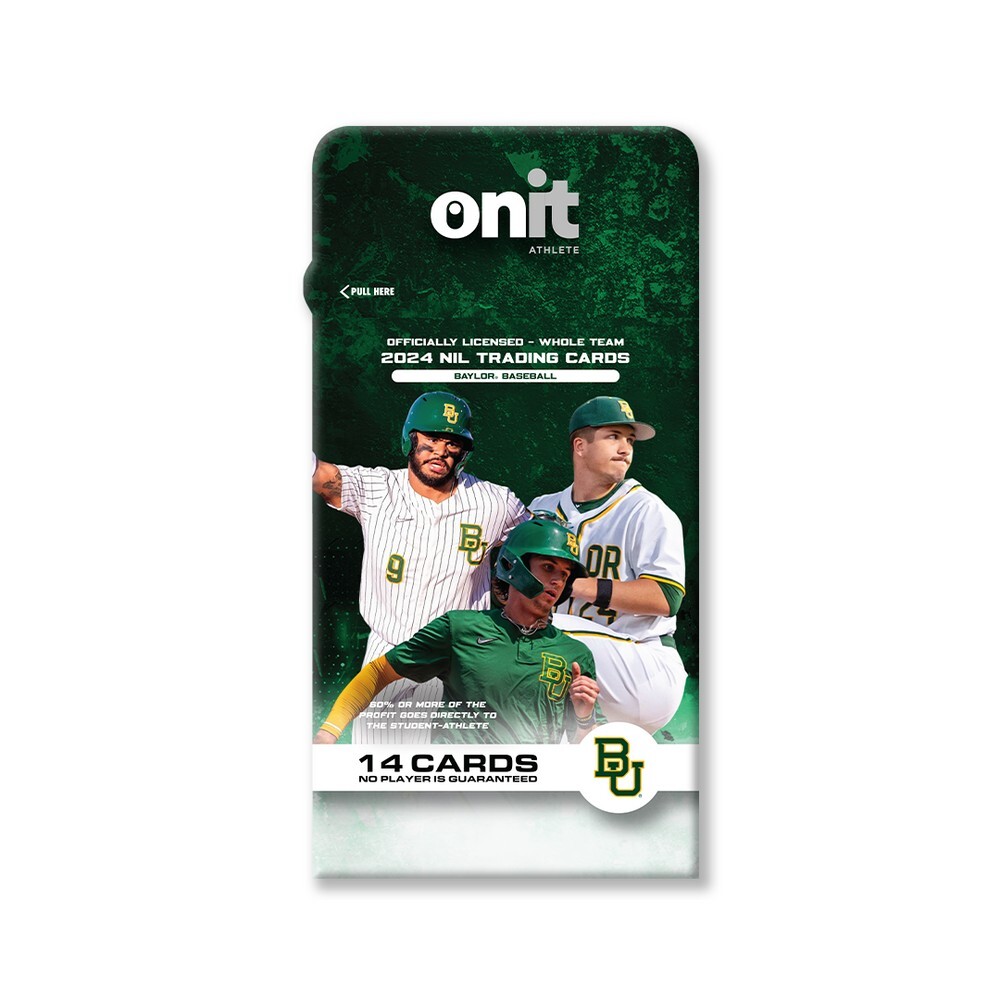 2024 Onit Athlete Baylor Bears NIL Baseball Trading Cards (Pick A Card ...