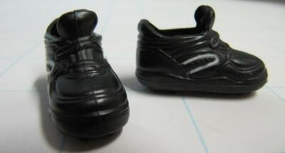 BARBIE DOLL Black Soccer Cleats TENNIS SHOES fits Flat-Foot Stacie ...