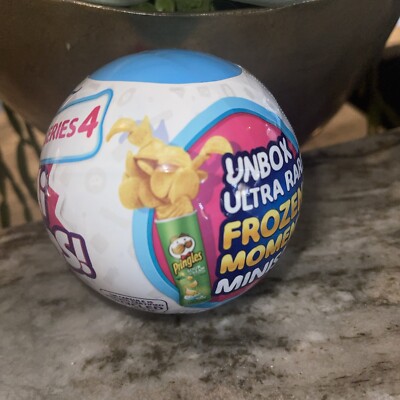 ZURU 5 SURPRISE SERIES 4 MINI BRANDS CAPSULE New BALL FIGURES FROZEN ...