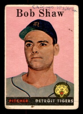 1958 Topps Baseball #206 Bob Shaw PR *e2 | eBay
