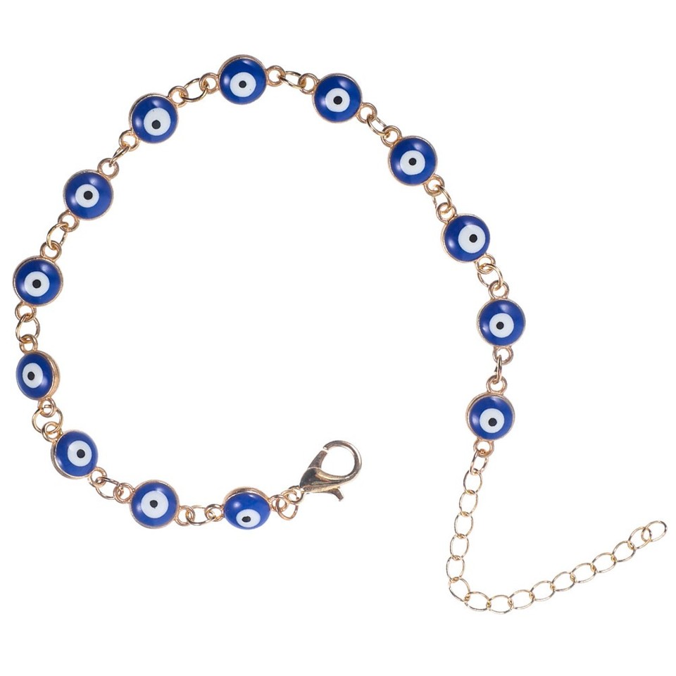 Wrist Chain Jewelry Evil Eye Anklets for Women Charm Bracelet Anti ...