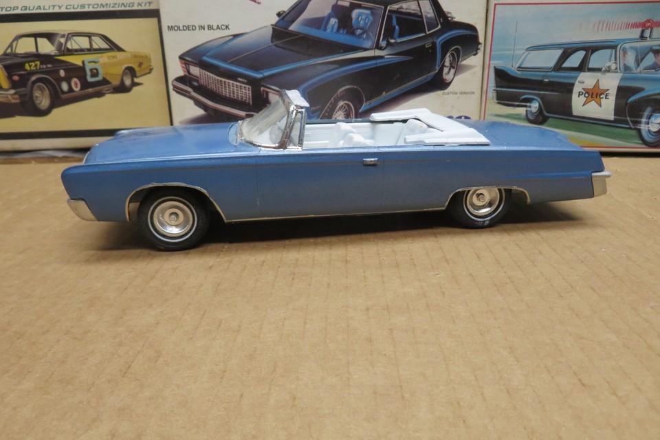ORIGINAL AMT 1965 CHRYSLER IMPERIAL CONVERTIBLE BUILT MODEL | eBay