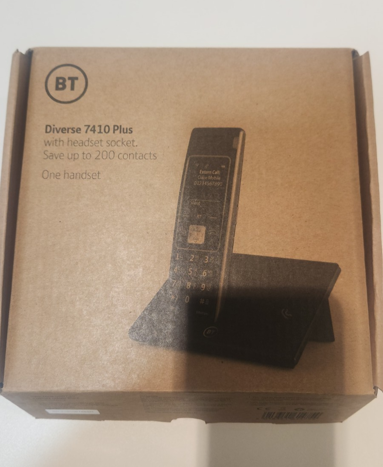 BT DIVERSE 7410 PLUS PHONE, BRAND NEW IN BOX , 3 AVAILABLE | eBay UK