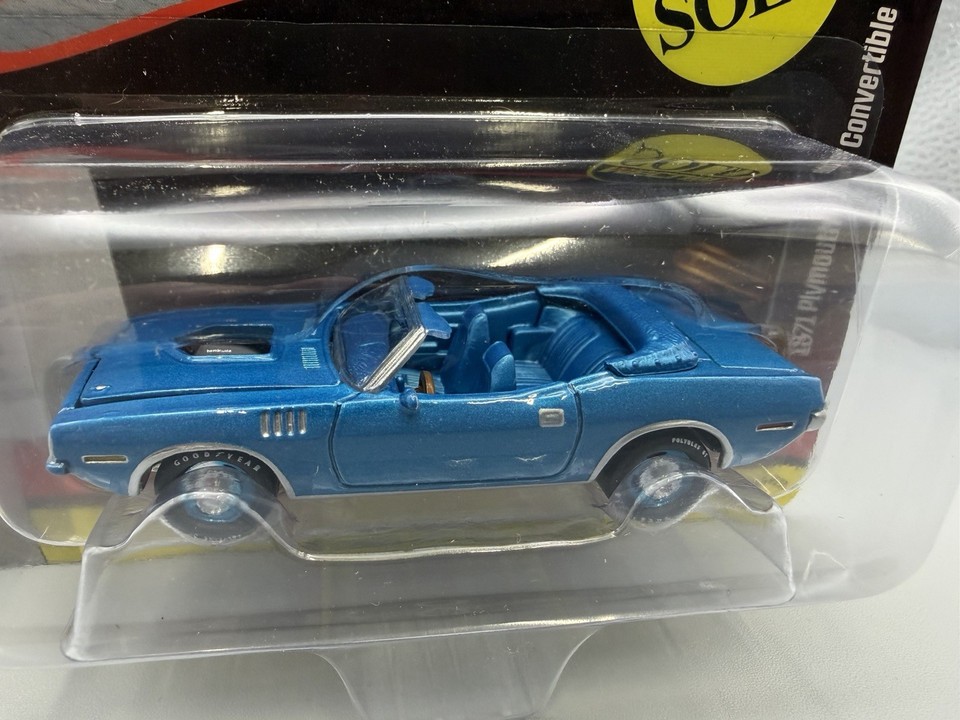 Johnny Lightning Mecum Auctions 1971 HEMI Cuda Convertible-1 Of 2496-B5 ...