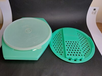 Tupperware, Grater with Collection Bowl and Lid Green 22.5cm | eBay ...