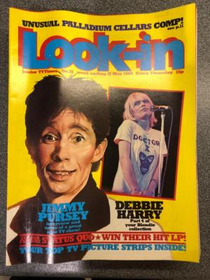 LOOK-IN COMIC 21 17/05/80 DEBBIE HARRY STATUS QUO MORK BATTLESTAR ...