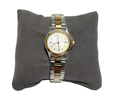 ESQ Swiss Movado Women's Two Tone Gold Silver Watch Water Resistant | eBay