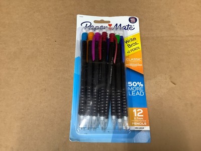 Paper Mate Write Bros. Classic Mechanical Pencils, 0.7mm, HB #2 lead ...