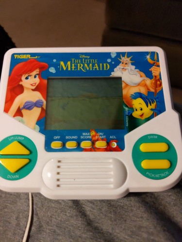 2020 Tiger Electronics Disney's The Little Mermaid Electronic LCD Video ...