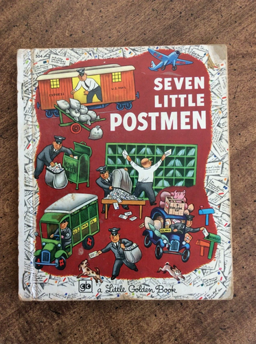 Little Golden Book: Seven Little Postmen Tibor Gergely 1973 | eBay